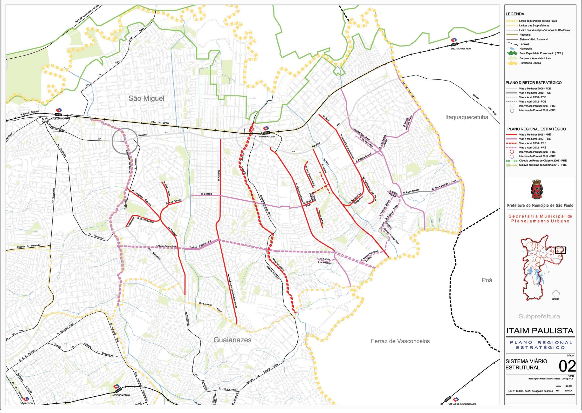Itaim Paulista - Vila Curuçá São Paulo - Kalsada mapa - Mapa ng Itaim ...